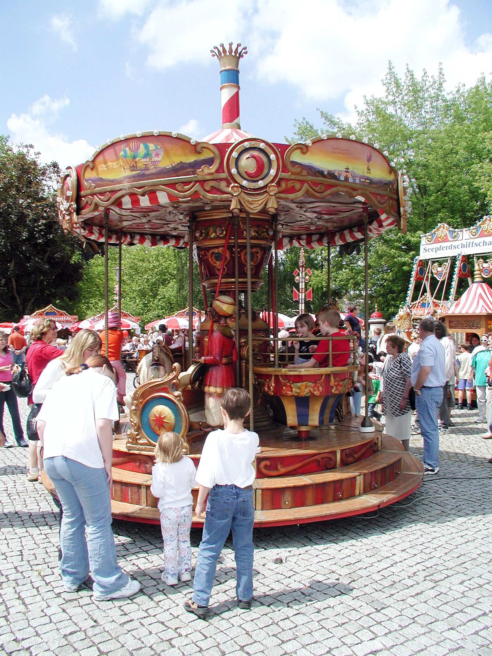 Nostalgie Karussell mieten (13 Plätze)